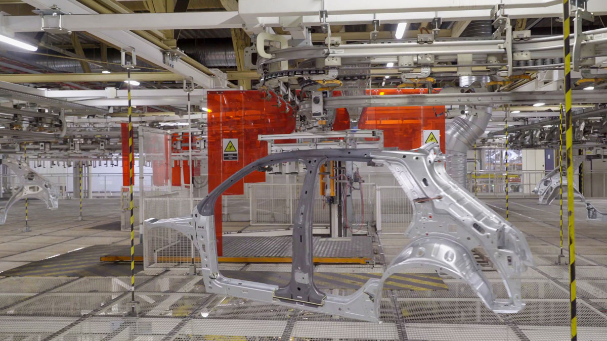 Overhead conveyors for lightweight parts - Esypro